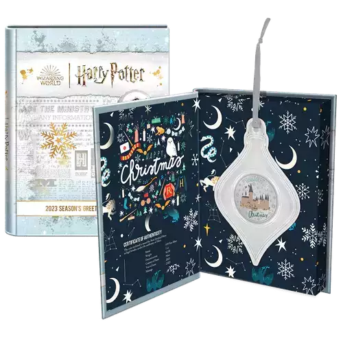 HARRY POTTER - 2023 1oz Niue Seasons greetings Silver Coin - Bullion ...