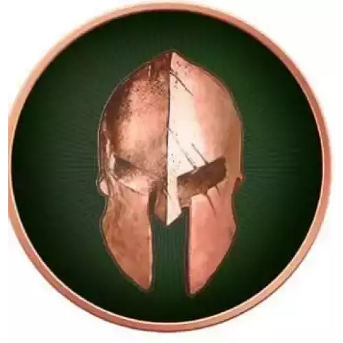 Molon Labe 1 oz Colorized Copper Round – Spartan Warrior Collectible ...