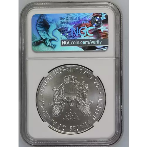 2017 Bullion Silver Eagles NGC MS-70 W BURNISHED SILVER EAGLE FIRST DAY OF ISSUE - Bullion ...